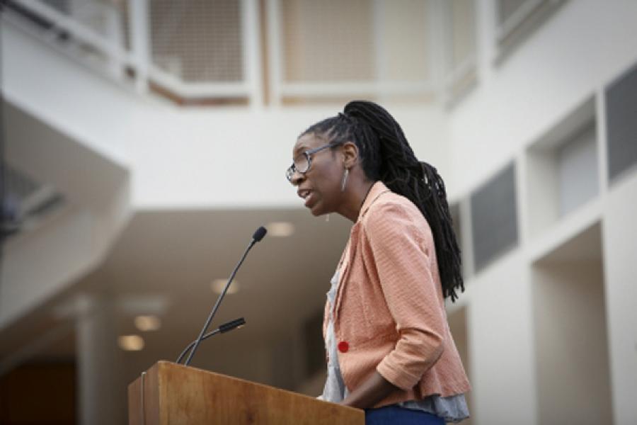 Klarman Hall feted as 'place of community, intersection' | Department ...