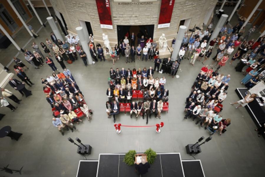 Klarman Hall feted as 'place of community, intersection' | Department ...