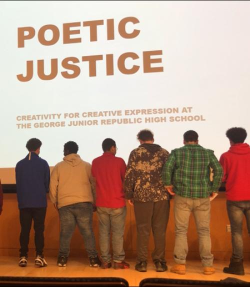 English major creates poetry group with local students | The College of ...